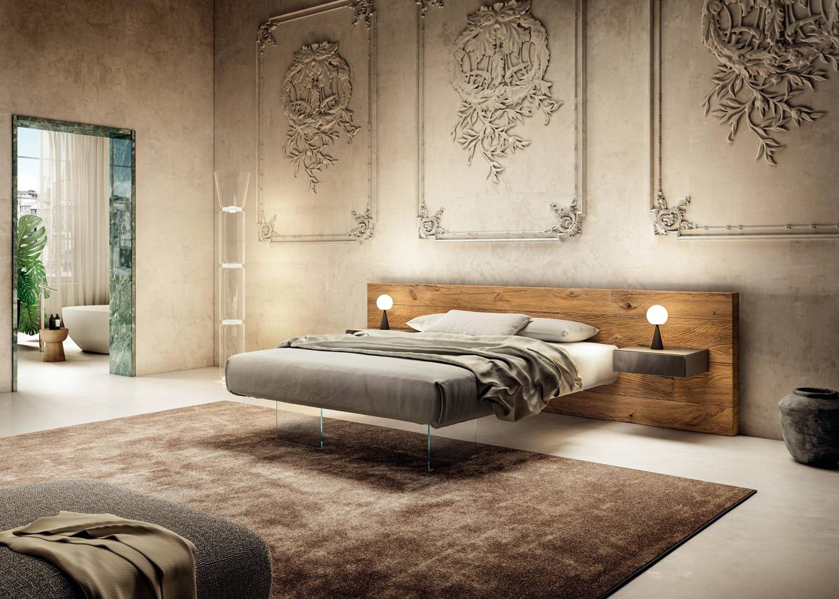 Letto Matrimoniale Flottante Moderno | LAGO Letto Air