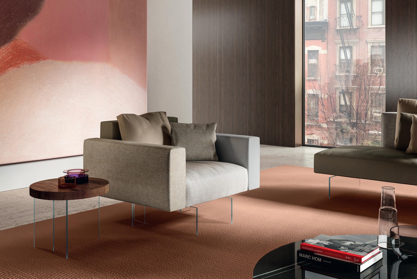 Air, la poltrona per salotto modulare e sospesa | LAGO Design