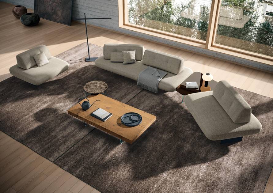Armless Double-Sided Modular Couch: Sand Sofa | LAGO Design
