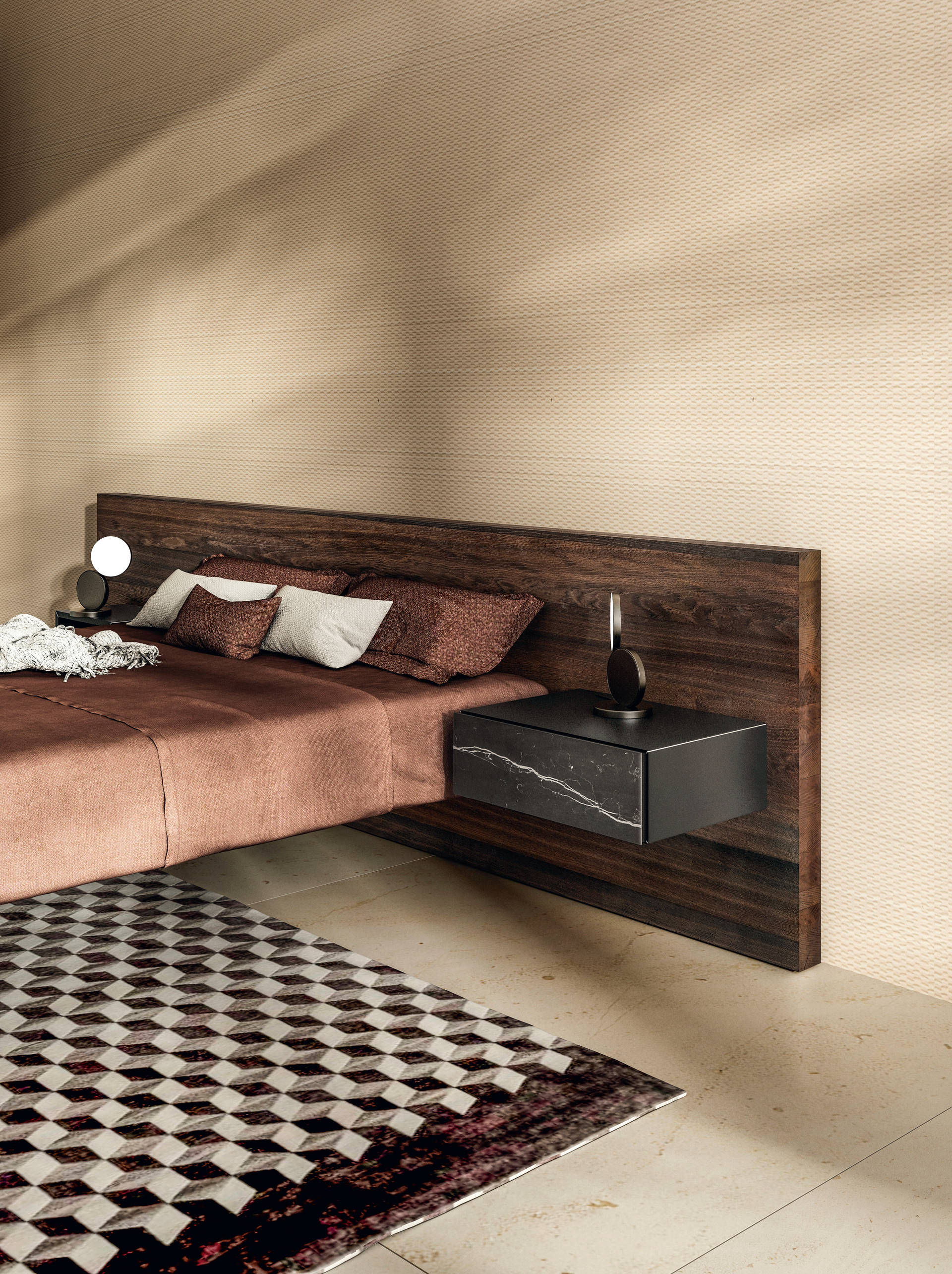 Letto Air: un letto moderno ed elegante | LAGO Design