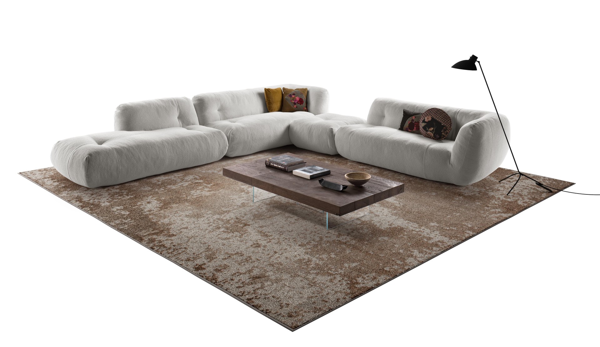 Divano Happening: il divano comodo e avvolgente | LAGO Design