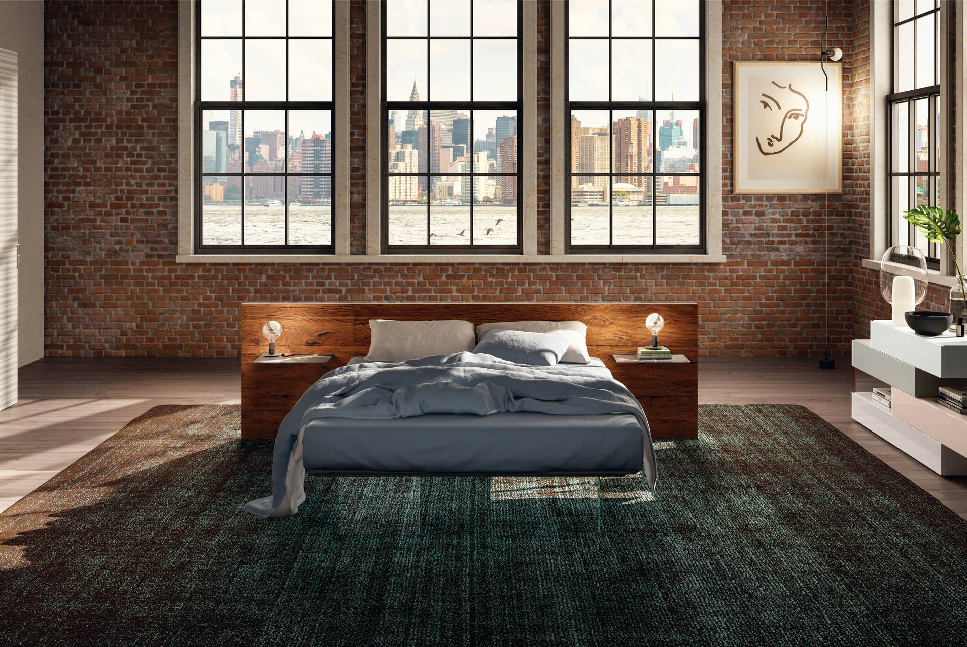 Letto Air: un letto moderno ed elegante | LAGO Design