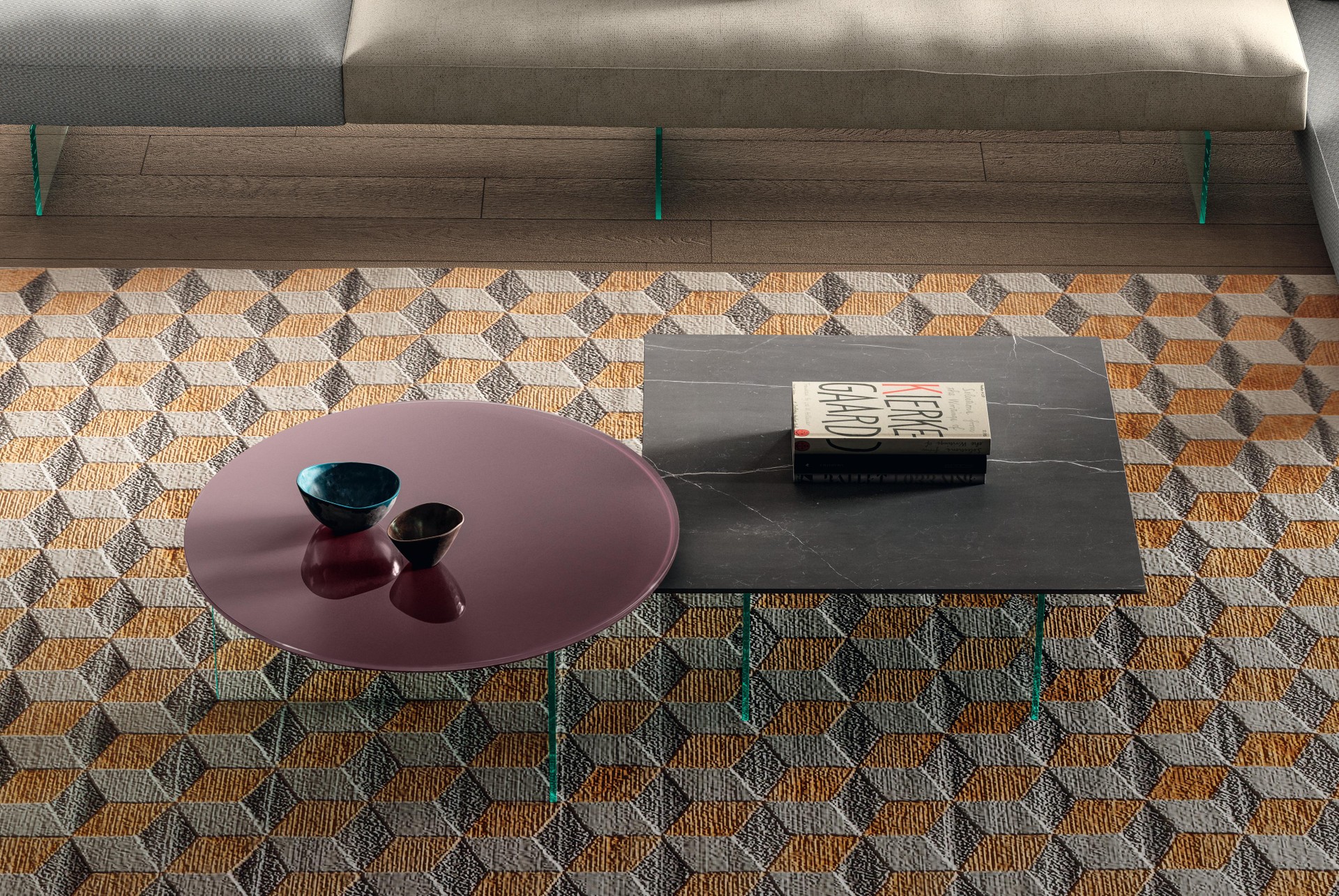 Un Tavolino Sospeso per il Soggiorno | LAGO Design